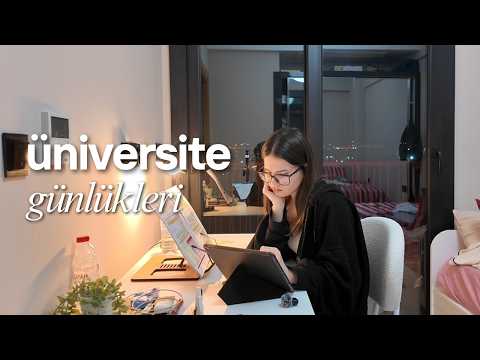 Üniversite Günlükleri | Pediatri Stajı, Çizimlerim, Evde Bir Günüm #univlog 