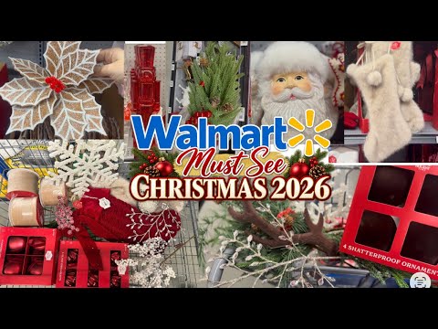 MUST SEE Christmas Walmart Shop With Me, New Christmas Decor 2026, Christmas Shop With Me, 
