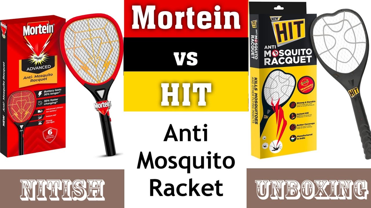Mortein vs Hit | Anti Mosquito Racket Unboxing #nitishunboxing - YouTube