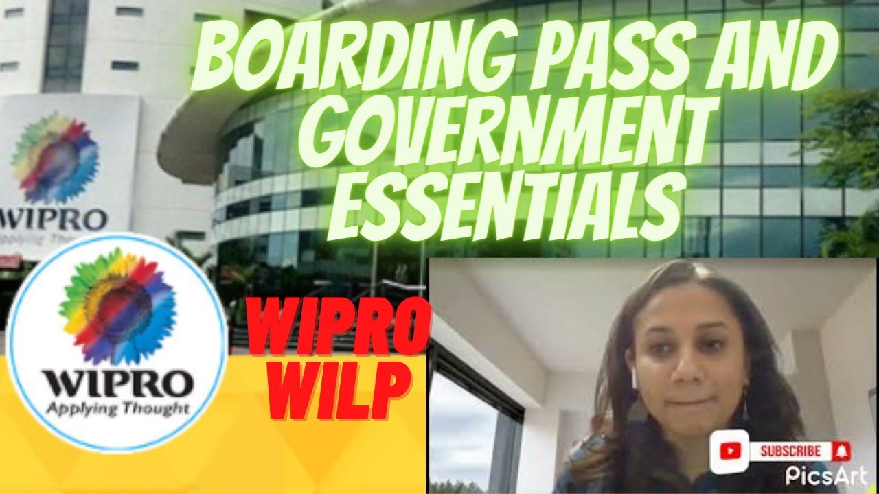 Wipro Wilp Boarding Pass And Government Essential Id Role on Assessment ...