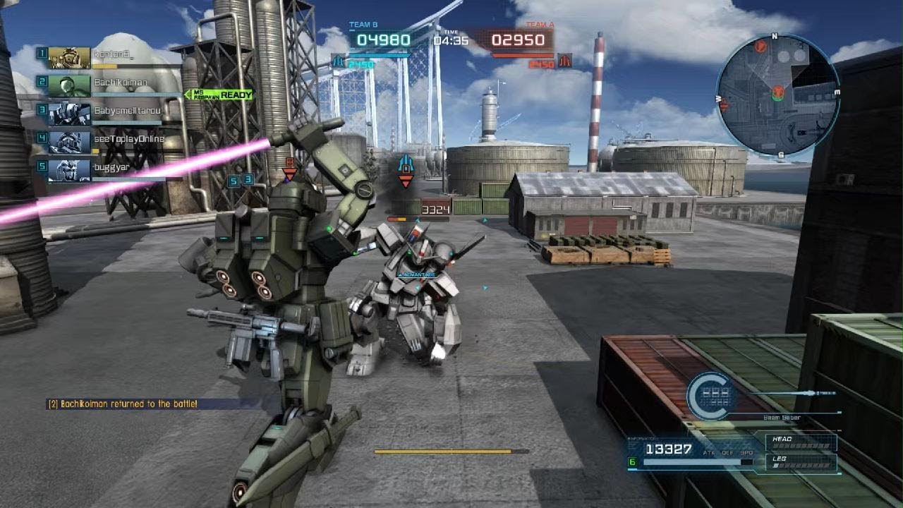 MOBILE SUIT GUNDAM BATTLE OPERATION 2 - Metal Spider [1] - YouTube