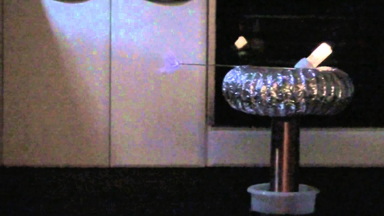 Tesla coil - Lunar Clock / Luna Dial - YouTube