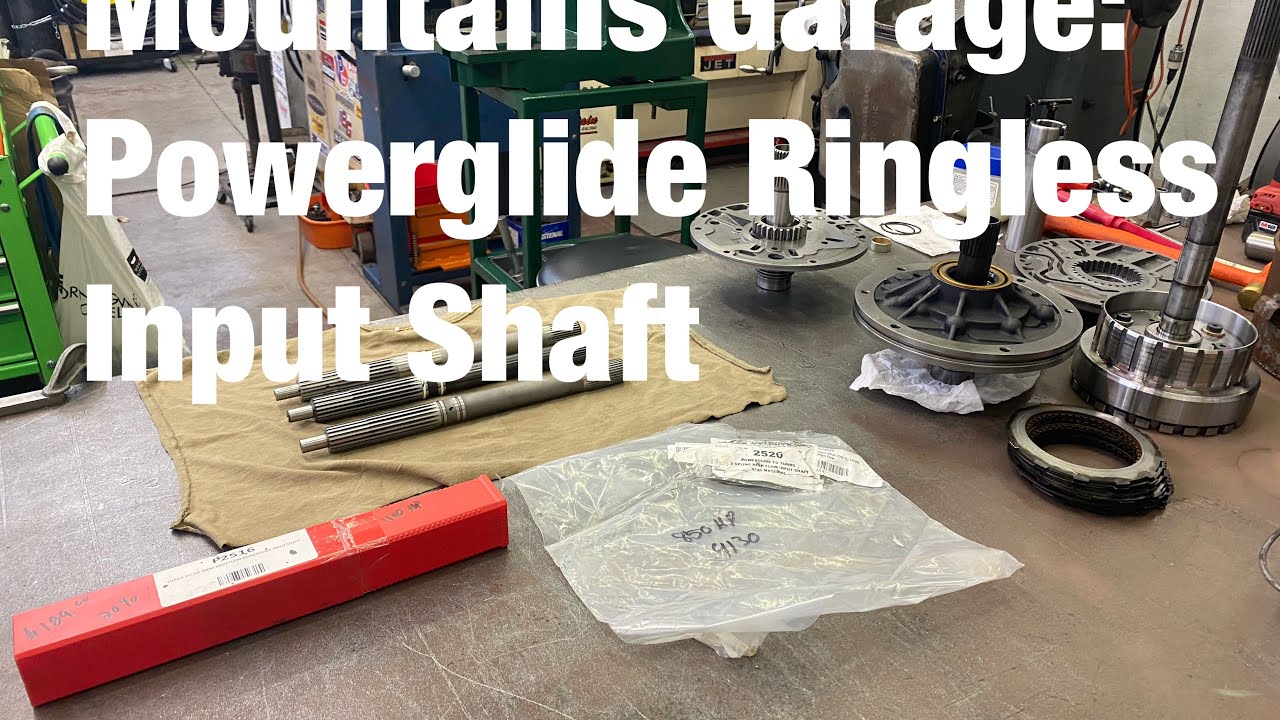 Mountains Garage: Powerglide Ringless Input Shaft - YouTube