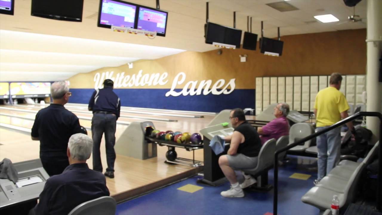 At Whitestone bowling alley, senior league flourishes - YouTube