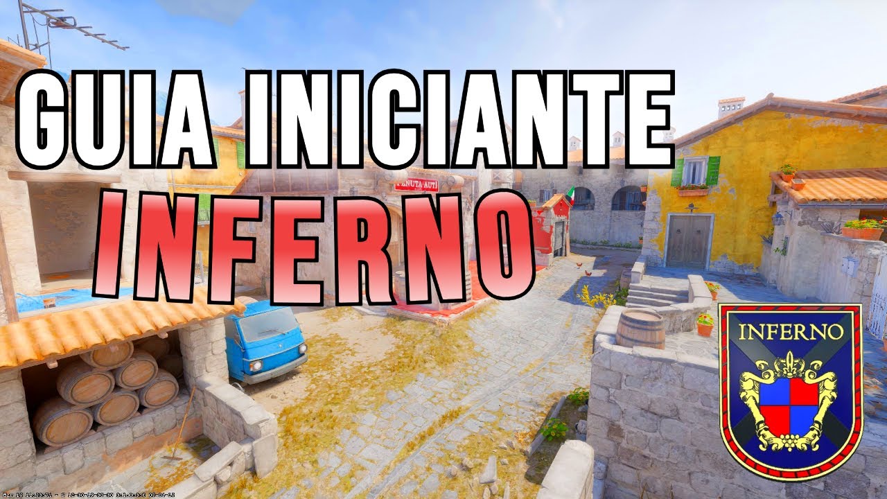 GUIA Básico na INFERNO (Locais + Smokes + Plants) - #CS2 Aprendendo a ...