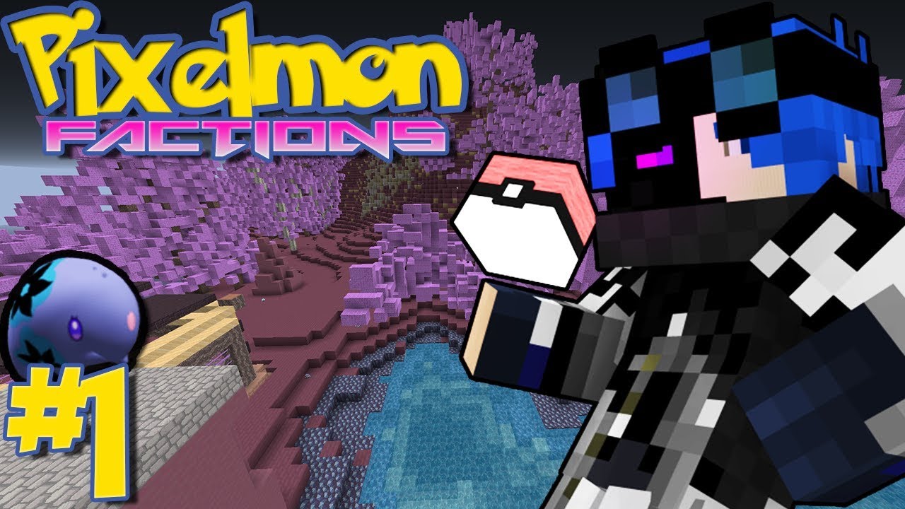 "MY CUSTOM STARTER, FACTIONS & MORE!" - Pixelmon Factions (Minecraft ...