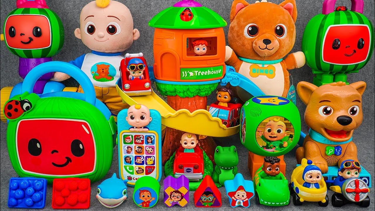[98 min video] Satisfying Unboxing COCOMELON JJ's Treehouse Collection ...