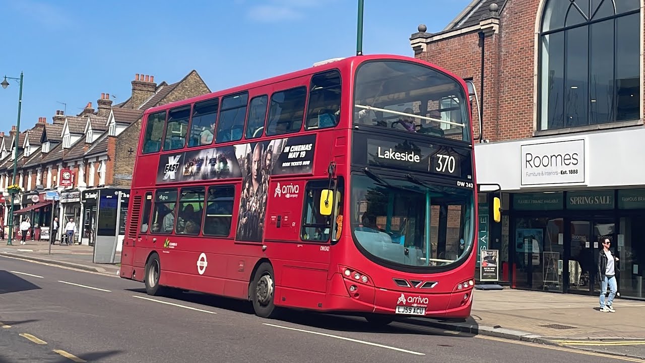 *Loud Exhaust* Journey on Route 370 | VDL DB300 Wright Gemini 2 | DW242 ...