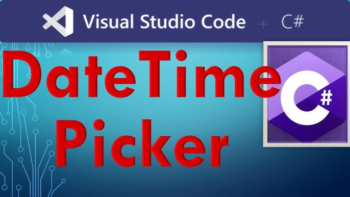 C Tutorial 23 How To Use Datetimepicker And Save Date In