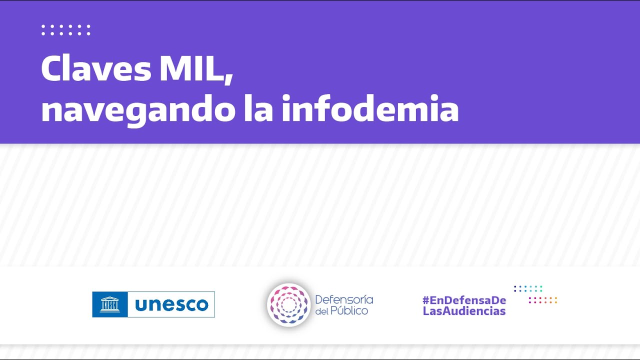 Prelanzamiento del libro Claves MIL. Navegando la infodemia. - YouTube