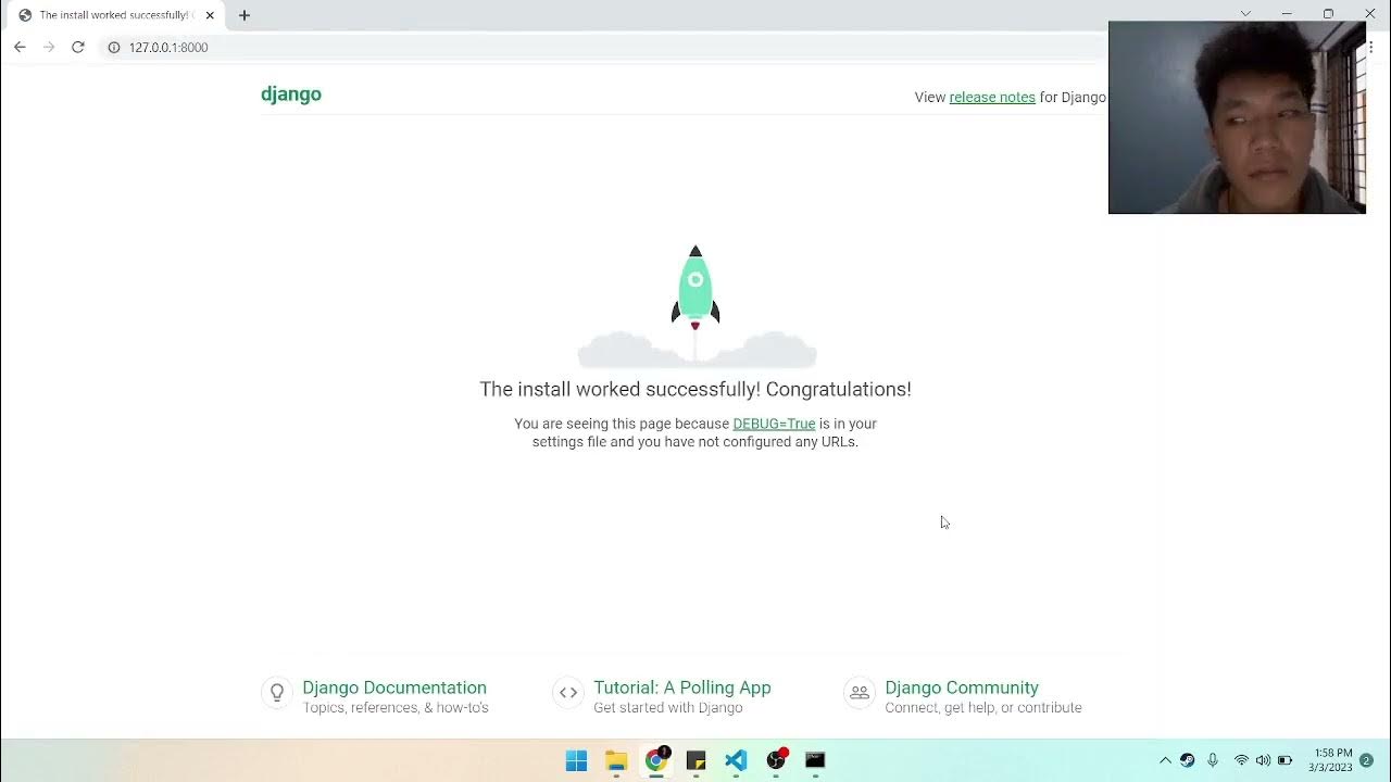 Django Installation Request and Response - YouTube