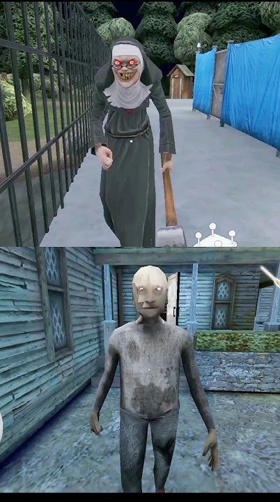 Ice Scream 8 Evil Nun Vs Granny 3 Grandpa #shorts - YouTube