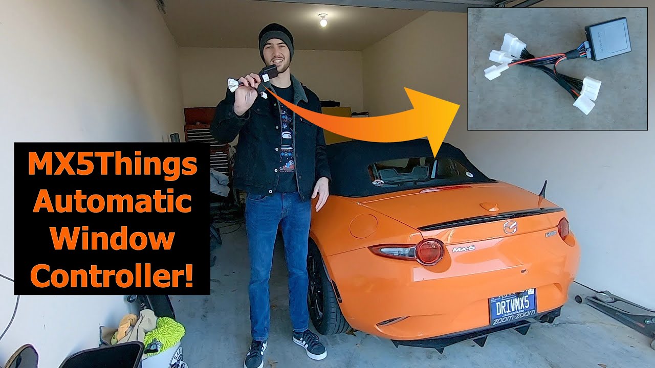 ND Miata Automatic Windows Mod - MX5Things Auto Window Controller ...