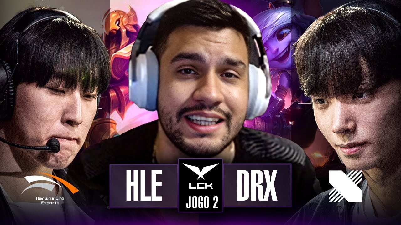 HLE x DRX | Jogo 2 - MD3 | LCK Spring 2024 - DIA 3 - YouTube