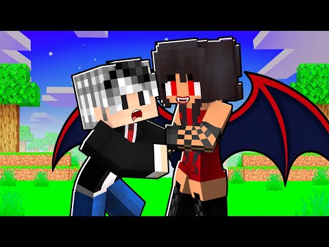 VAMPİR KIZ Bana NEDEN AŞIK OLDU - Minecraft