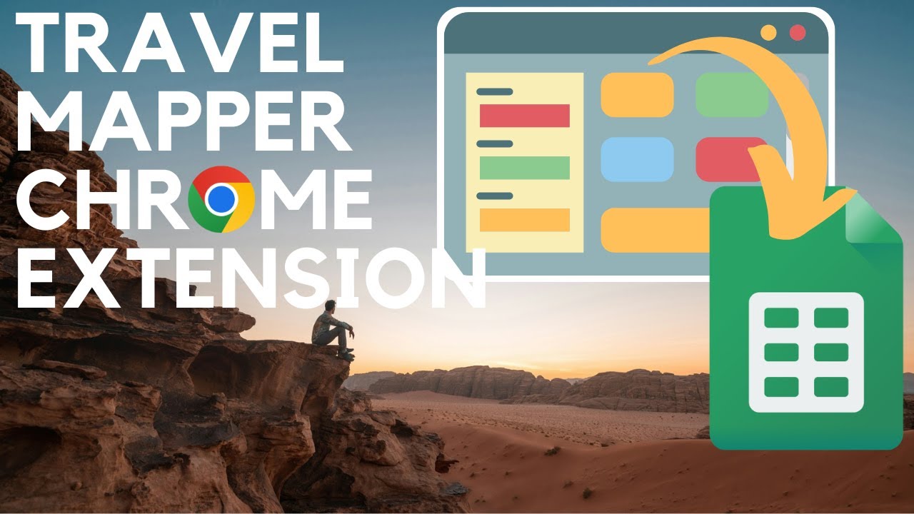 Travel Mapper Chrome Extension Demo + Walkthrough - YouTube