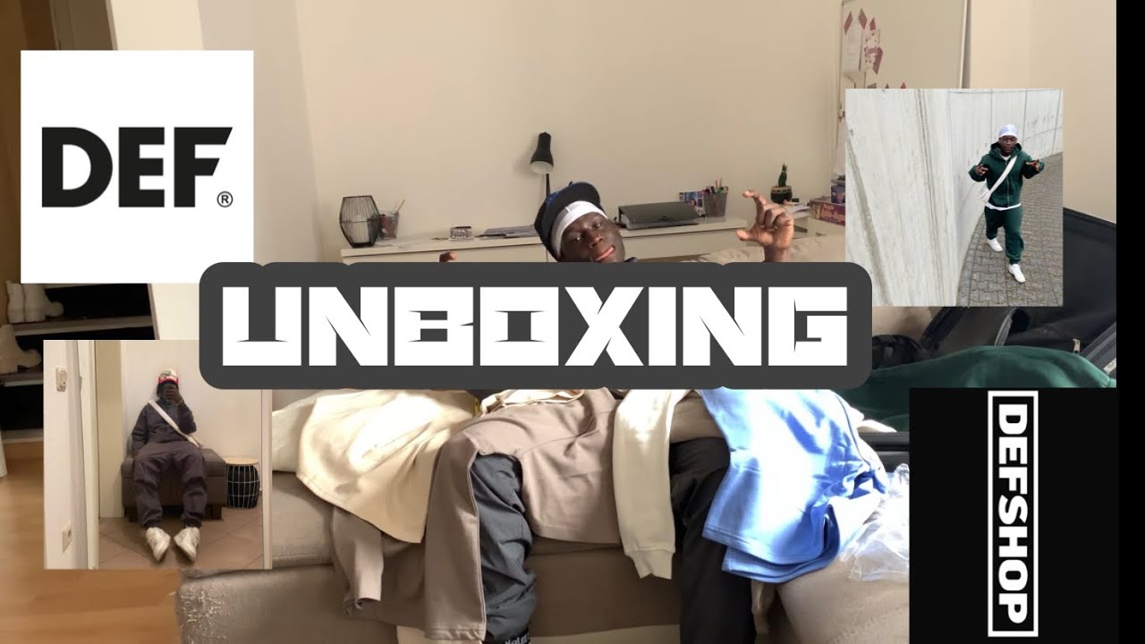 DEFSHOP UNBOXING😬🚀 - YouTube