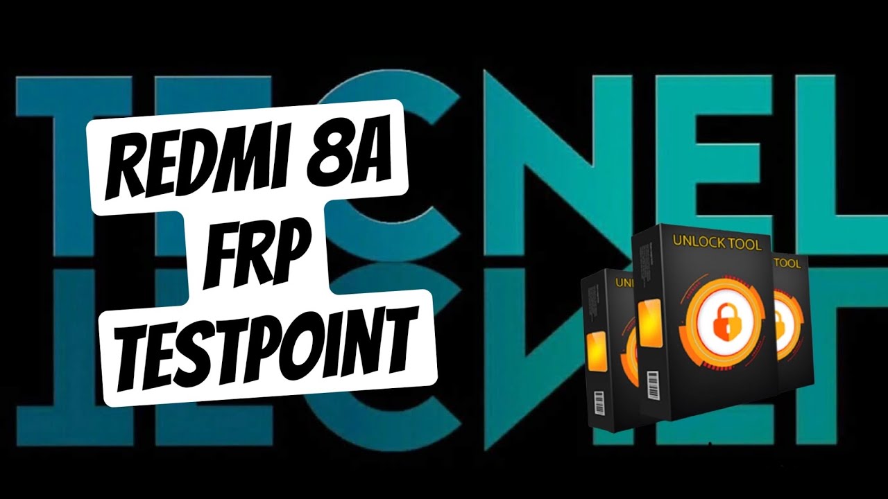frp redmi 8a by unlocktool test point - YouTube