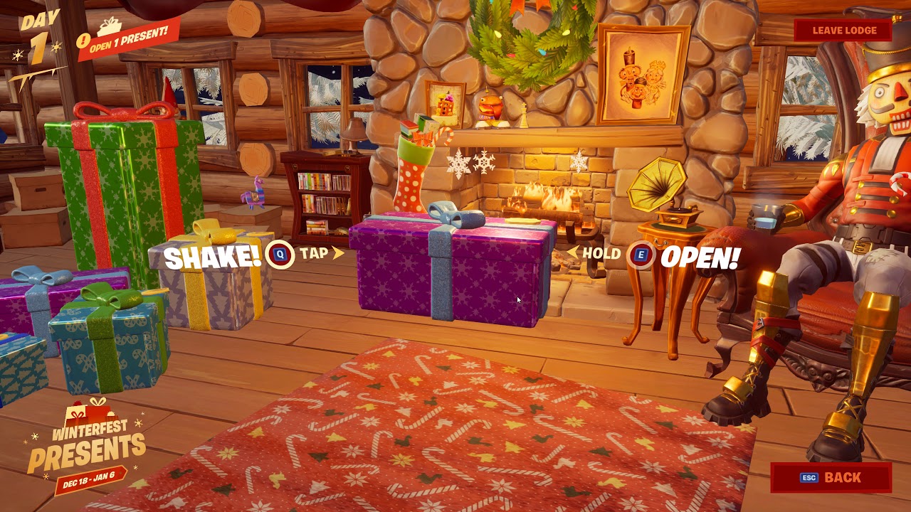 How to get/which Present to open to get Merry Chipmas Retro Lobby Music ...