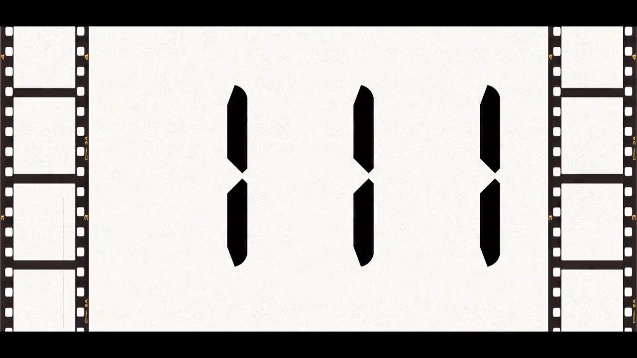 Countdown from 111 to 0 (Retro) - YouTube