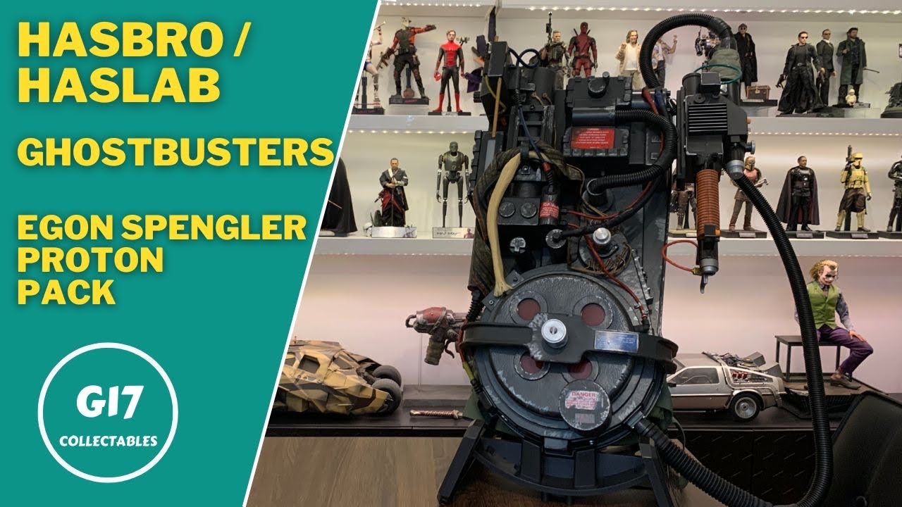 Hasbro / Haslab Ghostbusters Egon Spengler Proton Pack! - YouTube