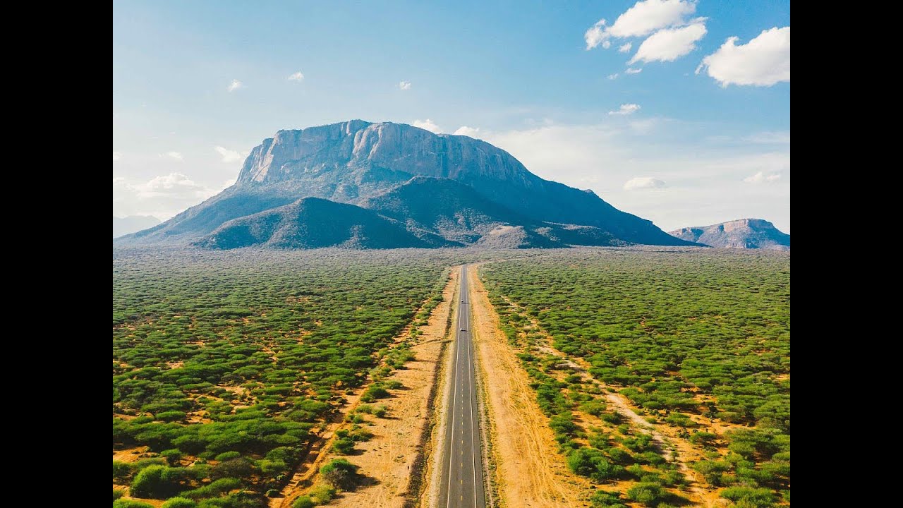 The Mountain That Stops Travelers — Kenya’s Iconic Mount Ololokwe - YouTube