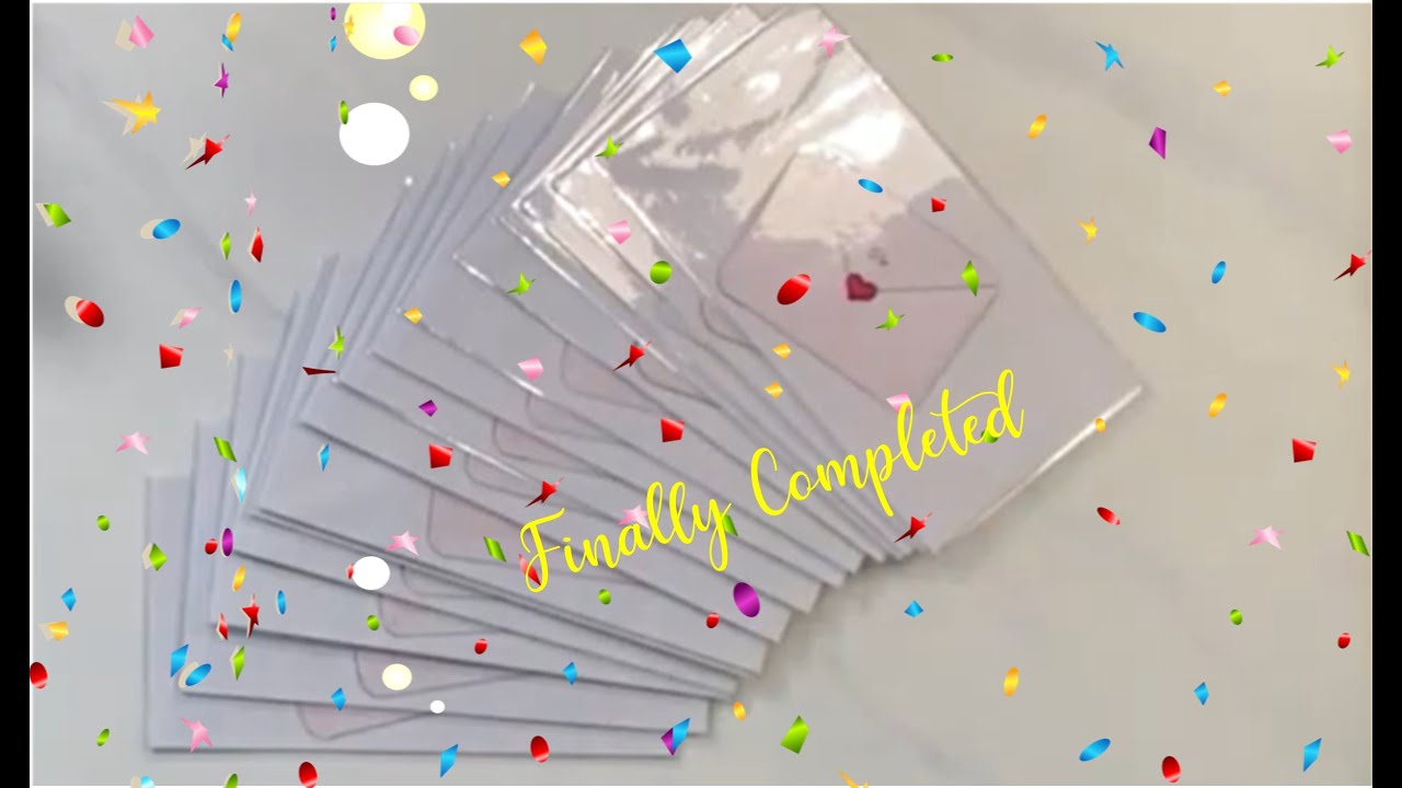 Happy Mail & Completed the 100 Envelope Challenge - YouTube