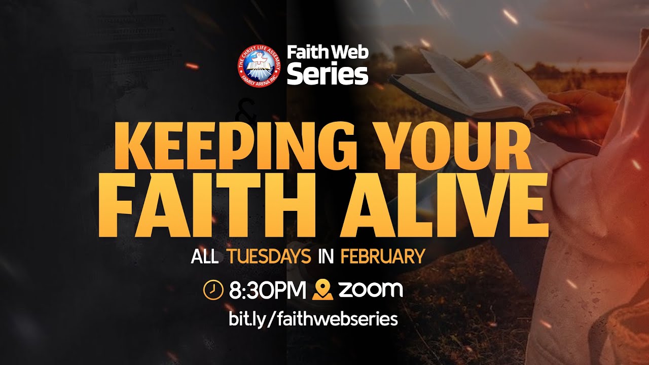 KEEPING YOUR FAITH ALIVE PT 1 - YouTube