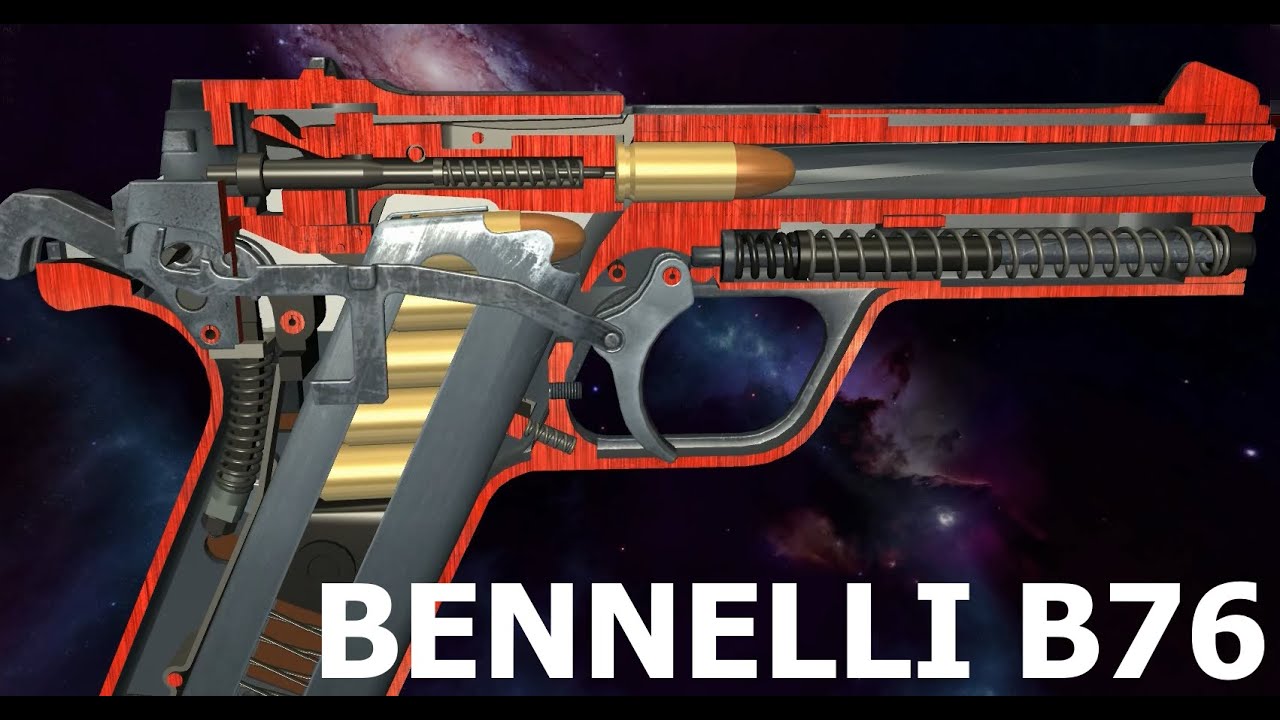 How a Benelli B76 Pistol Works - YouTube