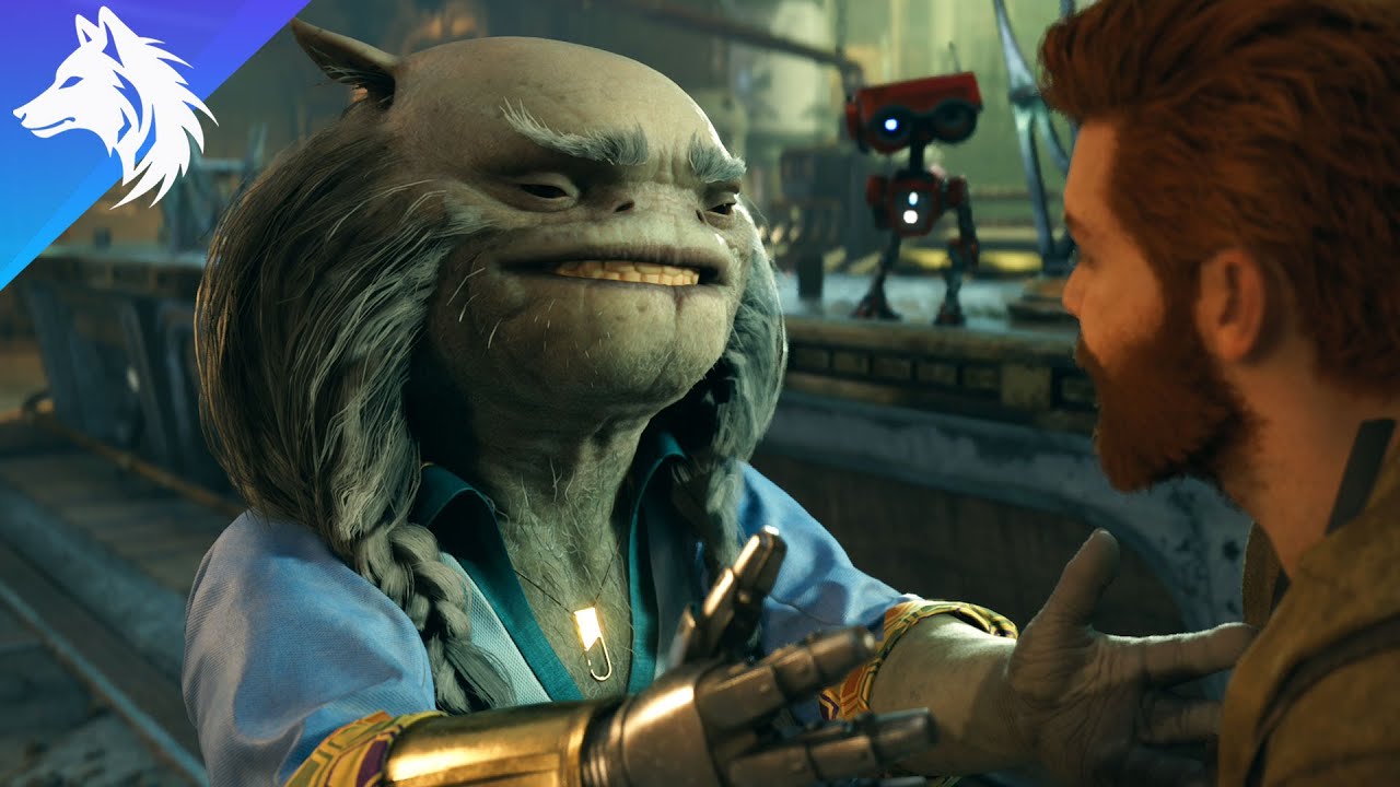 Cal Meets Greez At The Pyloons Saloon - Star Wars Jedi Survivor - YouTube
