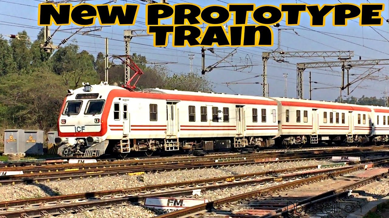 TRIAL OF NEW PROTOTYPE TRAIN !! New Version of Train-18?? - YouTube