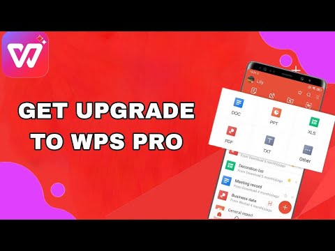 How To Get Upgrade To WPS Pro On WPS Office App - YouTube