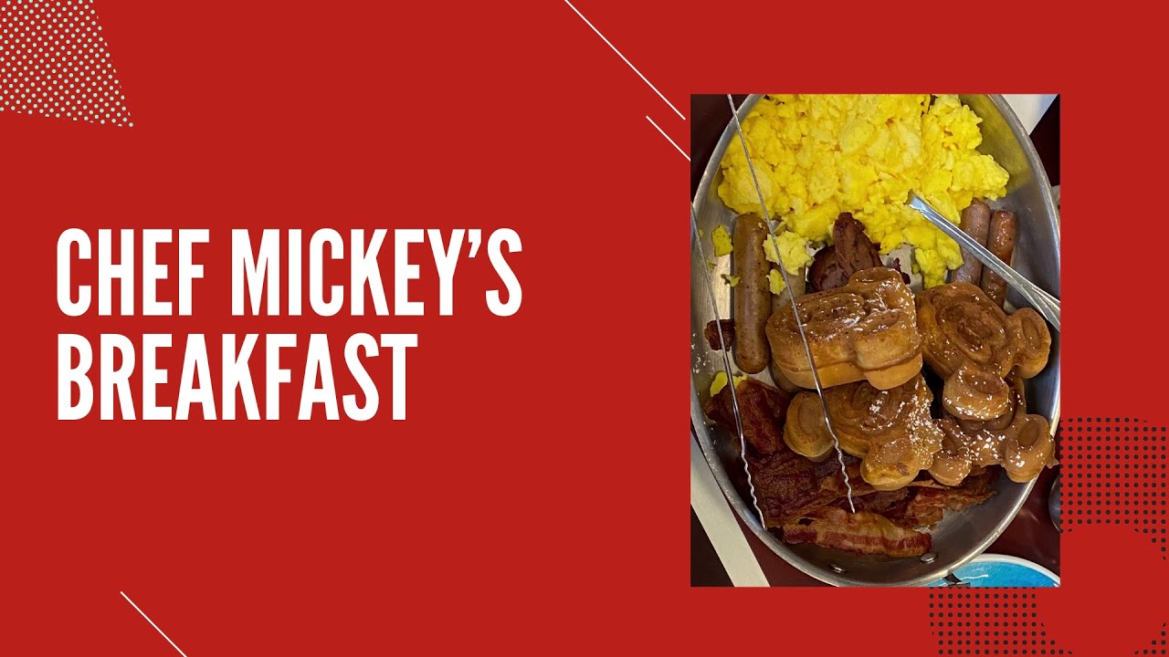 Chef Mickey's Breakfast at Disney's Contemporary Resort - Walt Disney ...