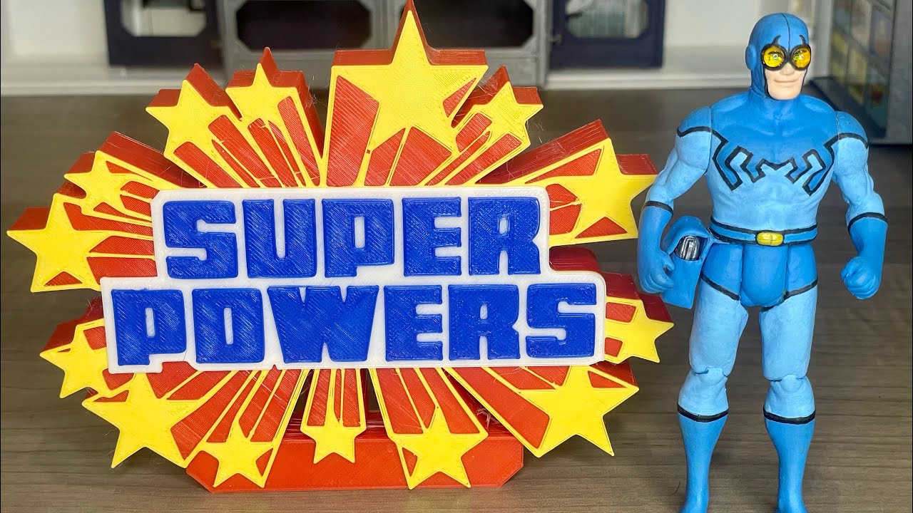 Review #23: RB Customs Super Powers Custom Blue Beetle Action Figure ...