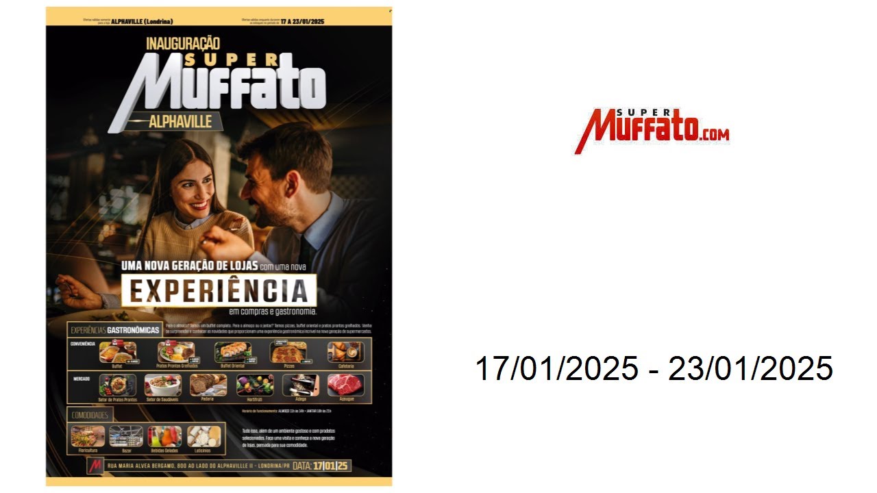 Ofertas Super Muffato válidas de 17/01 a 23/01/2025 - YouTube