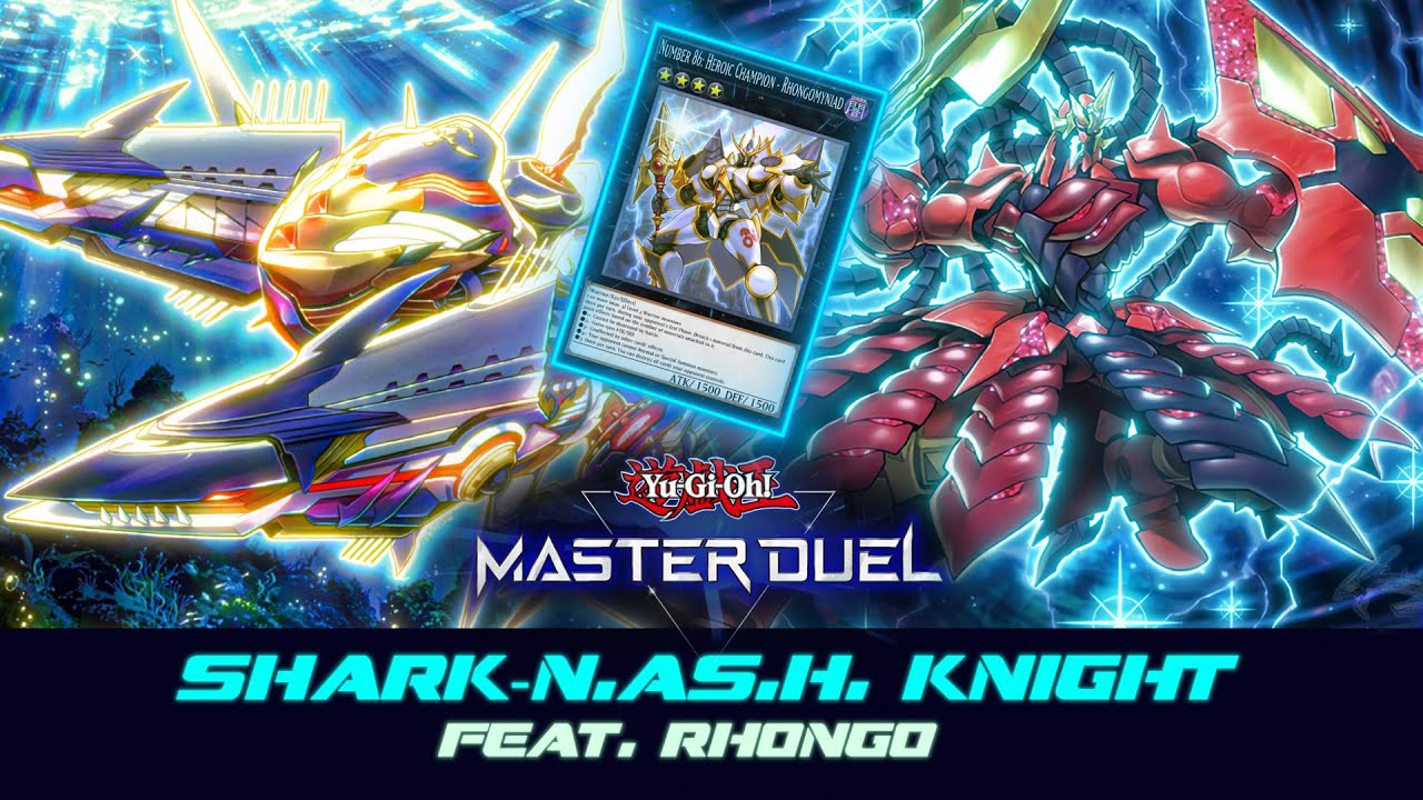 MASTER DUEL | Shark - N.As.H. Knight - with Barian Rhongo ??? - YouTube