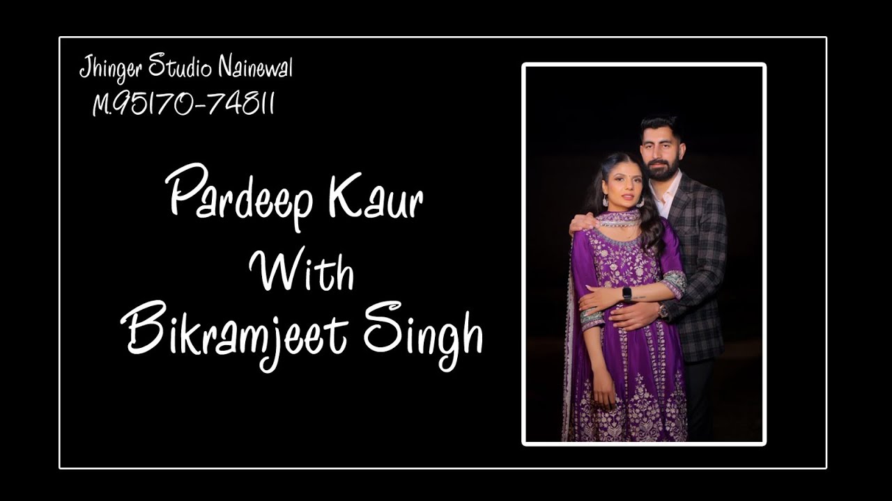 Pardeep Kaur With Bikramjeet Singh - YouTube