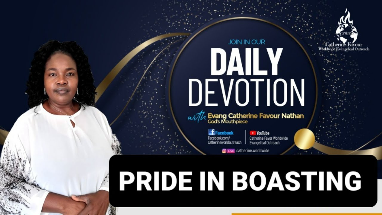 DAILY DEVOTION: PRIDE IN BOASTING - YouTube