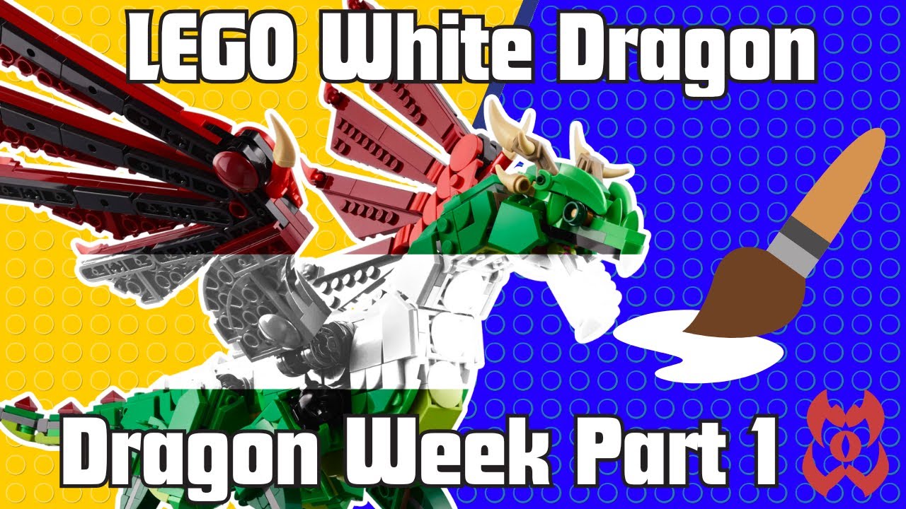 How to get this Lego Dragon in ANY Chromatic Color! | Dragon Week Part ...