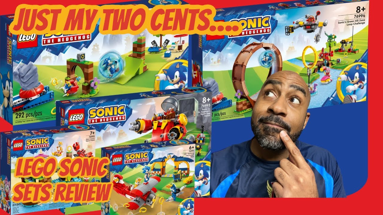 Just My Two Cents....... A LEGO REVIEW SONIC THE HEDGEHOG - YouTube