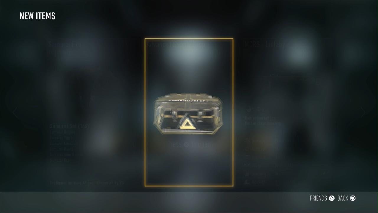 Call of Duty: Advanced Warfare supply drops for bams - YouTube