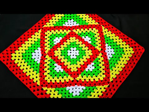 Amazing Crochet Pattern 🔥 ( Table Cloth / Cushion Cover ) in Hindi & Urdu - Crochet Lesson 295