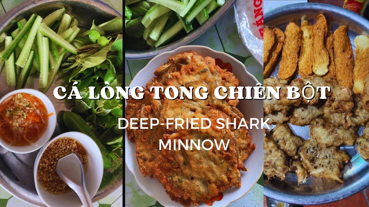 Giăng Lưới Cá Lòng Tong Về Chiên Bột Ăn Với Rau Sống Ngon Hết Sảy ...