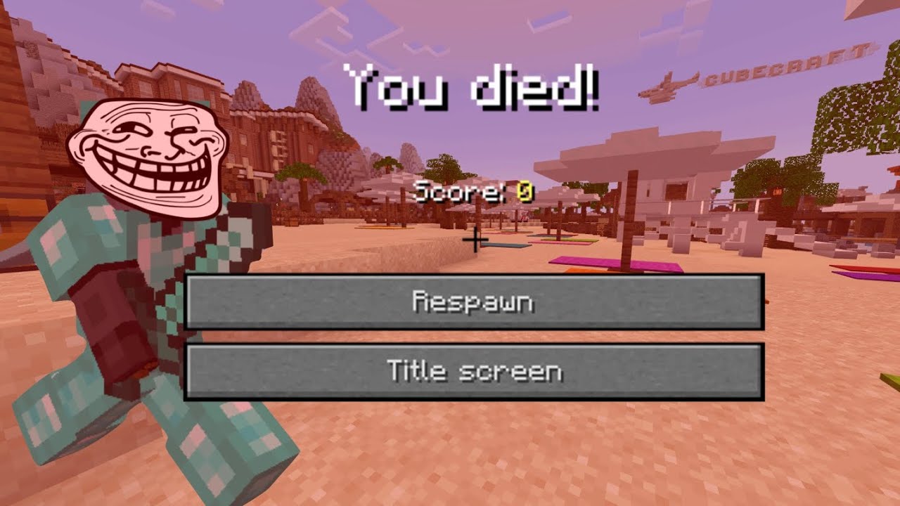 Trolling children in survival games… - YouTube