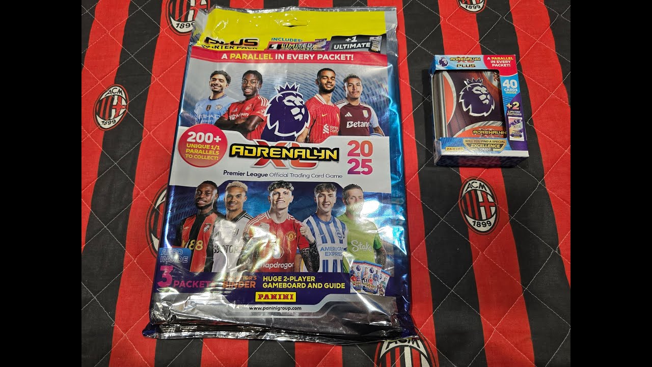 PANINI PREMIER LEAGUE PLUS 2025 -DOSTAŁEM PRODUKTY OD PANINI POLSKA ...