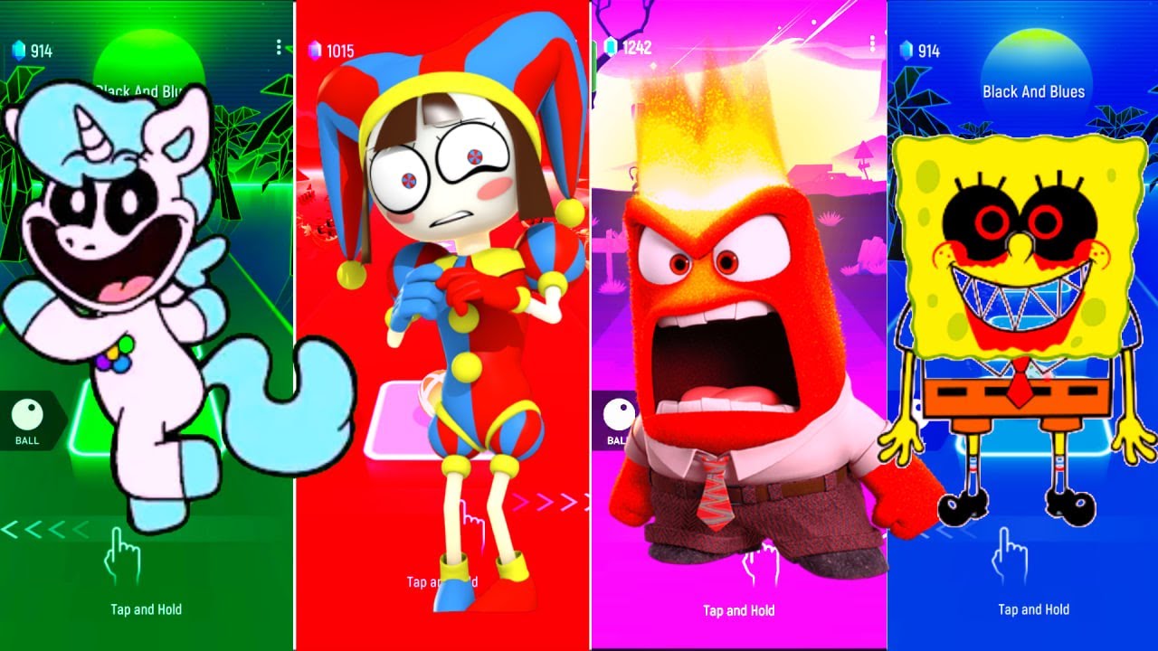 CraftyCorn 🆚The Amazing Digital Circus Pomni 🆚 Inside Out Anger 🆚 ...