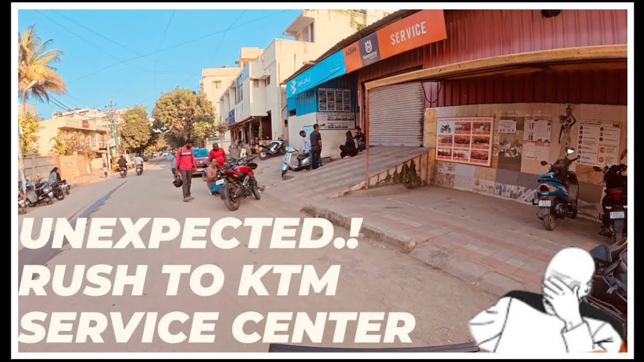 Unexpected visit to KTM Service Center | What Happened? | Daily ...