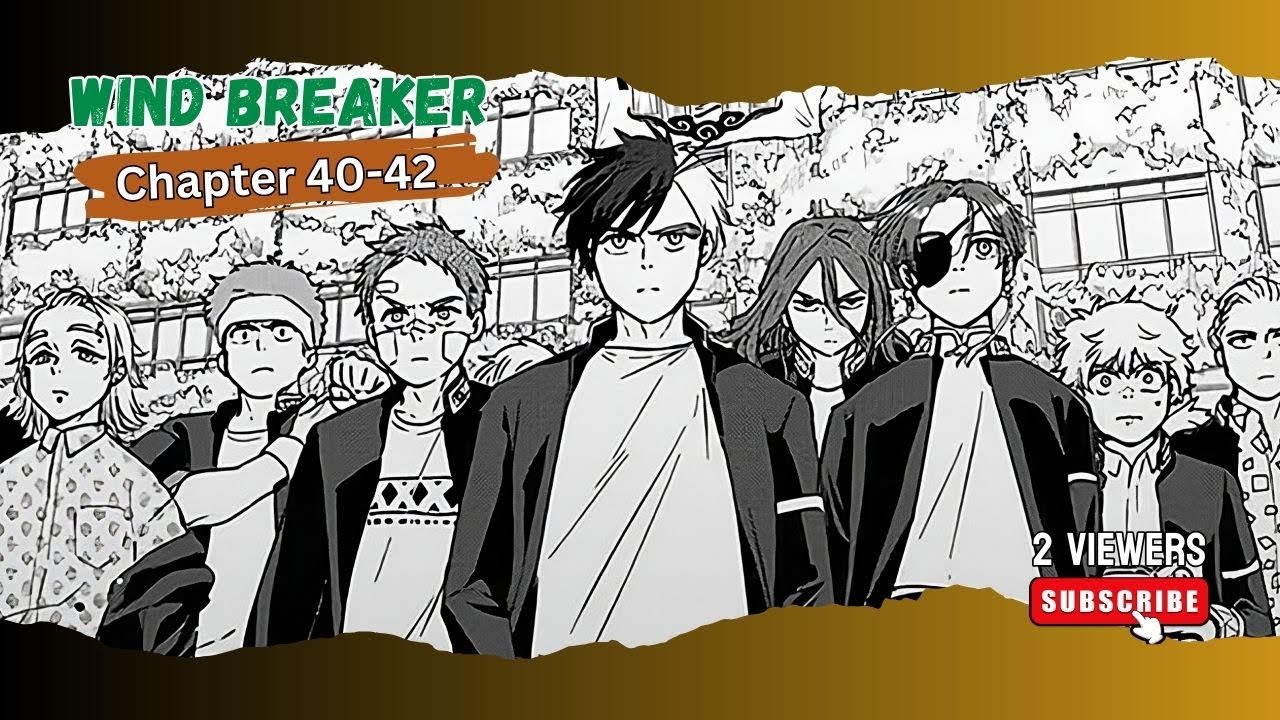 WIND BREAKER CHAPTER 40 42 | PENYERBUAN MARKAS GENG KEEL - YouTube
