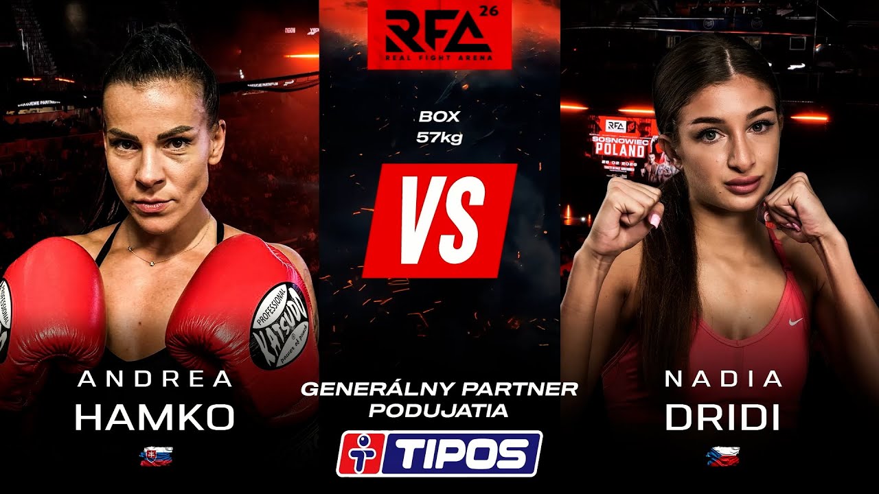 Andrea HAMKO VS Nadia DRIDI (BOX) | RFA 26 KOŠICE - YouTube