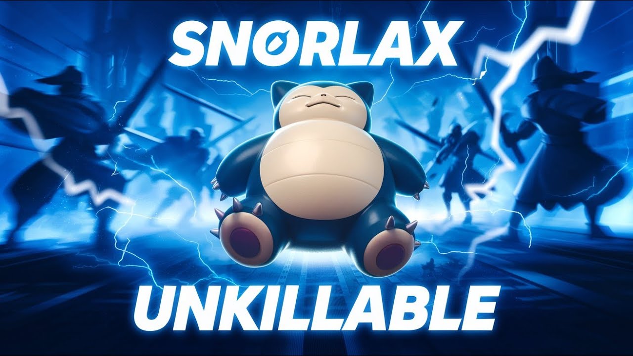 I Became an Unkillable Snorlax in Pokémon Unite! 😎 (101K Damage Taken ...